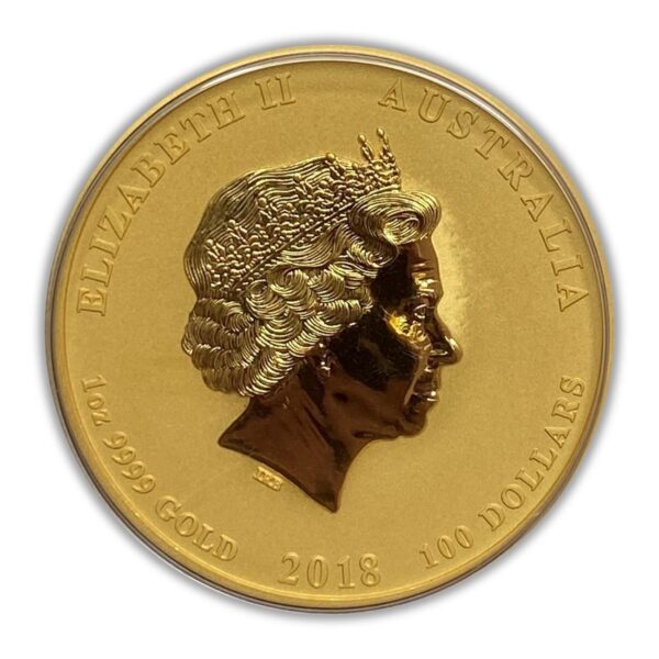 2018 Perth Mint Dragon and Phoenix 1 oz Gold Coin - myBullion