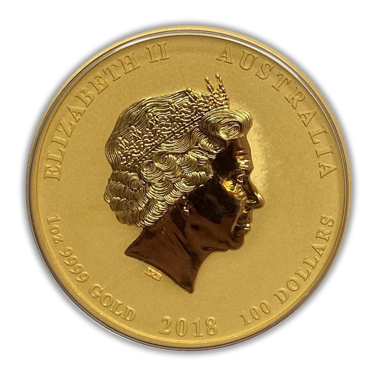 2018 Perth Mint Dragon and Phoenix 1 oz Gold Coin - myBullion