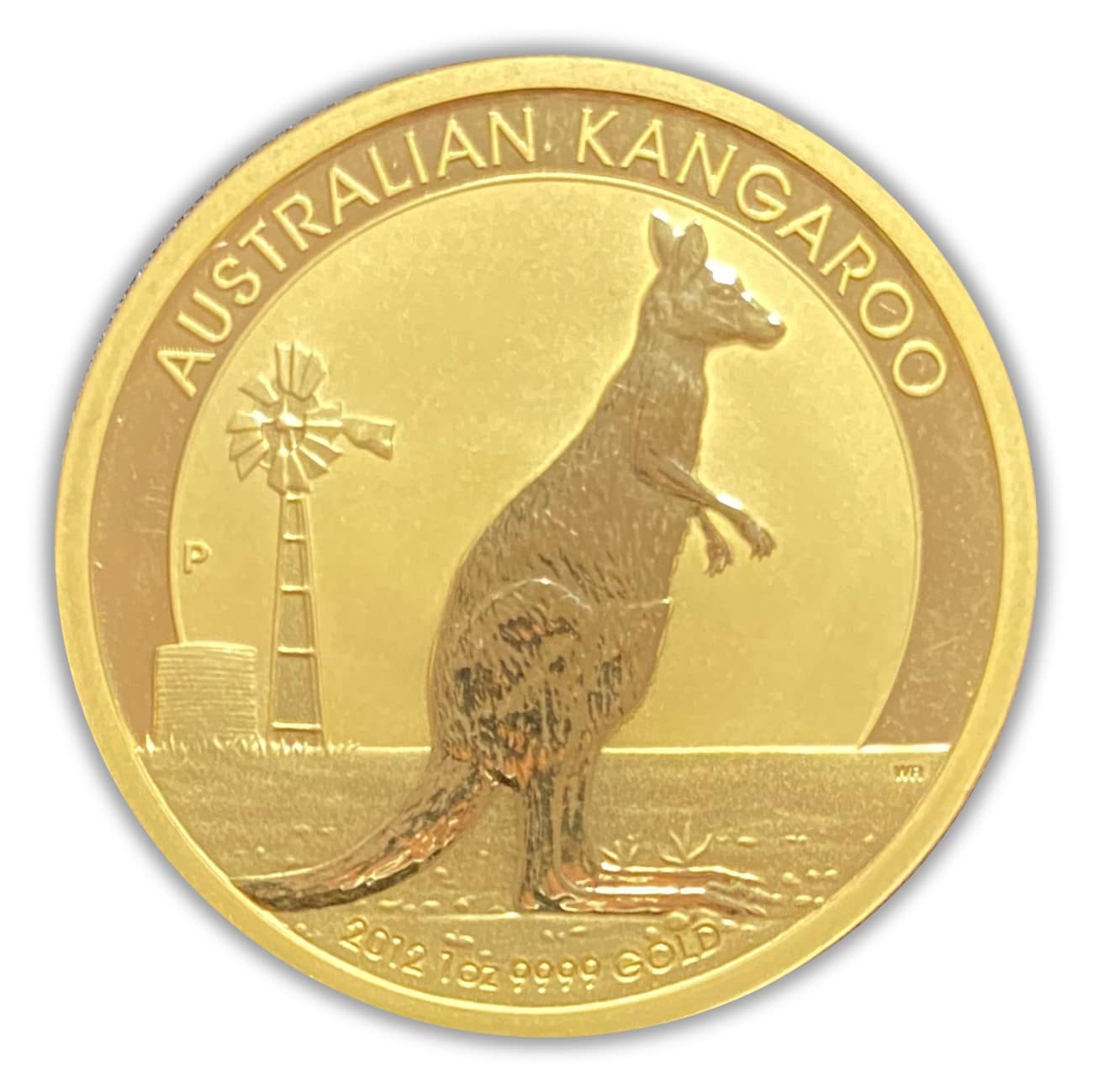2012 Perth Mint Australian Kangaroo 1oz Gold Coin - myBullion